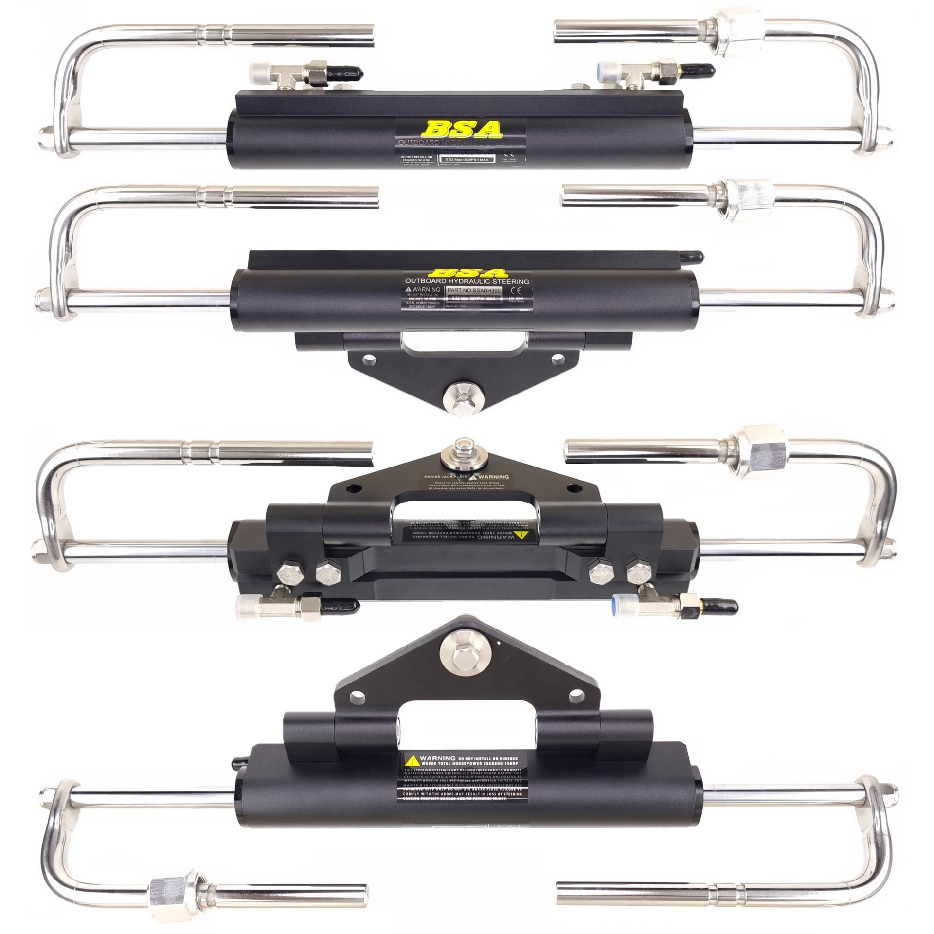 Marine Hydraulic Steering Australia Dual Helm Hydraulic steering 150HP ...