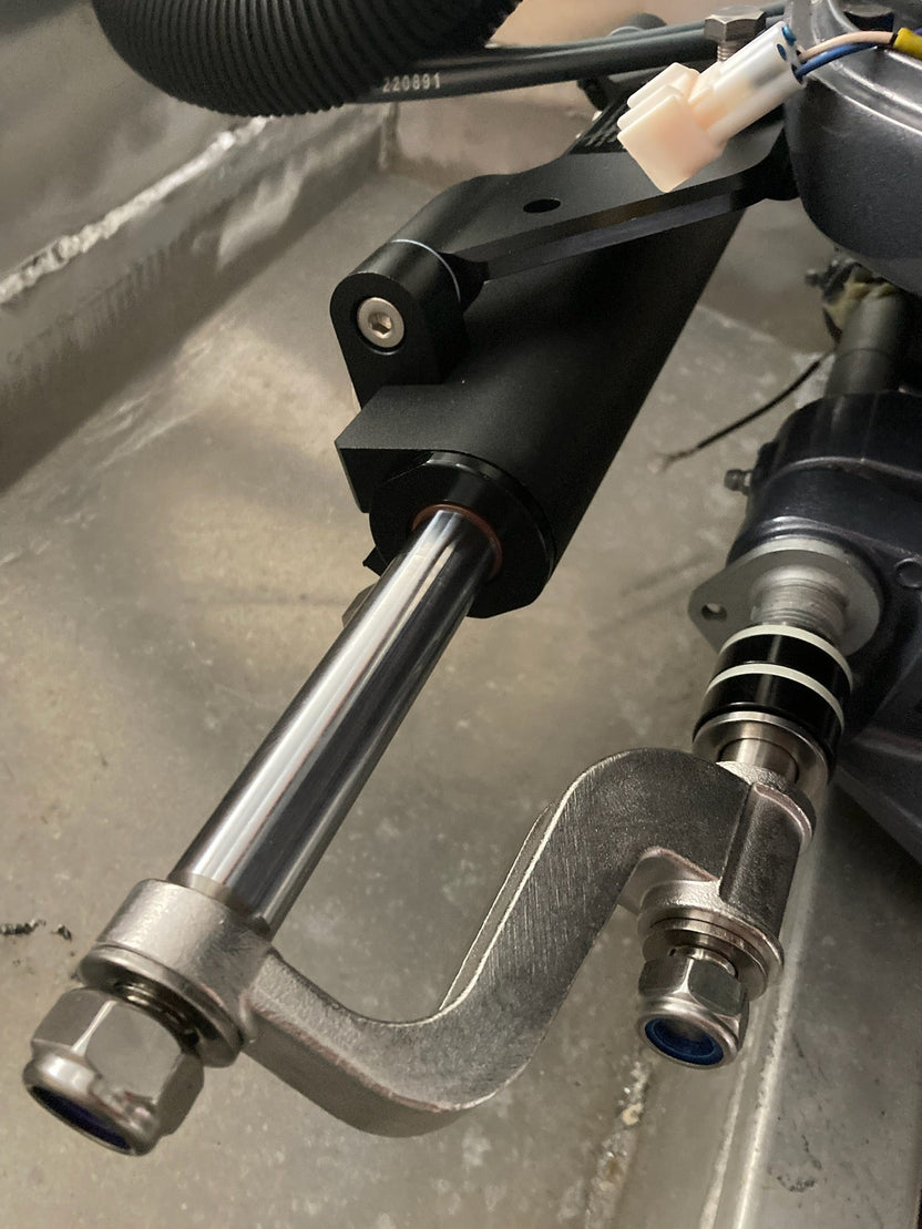 Marine Hydraulic Steering Australia Dual Helm Hydraulic steering 300HP ...